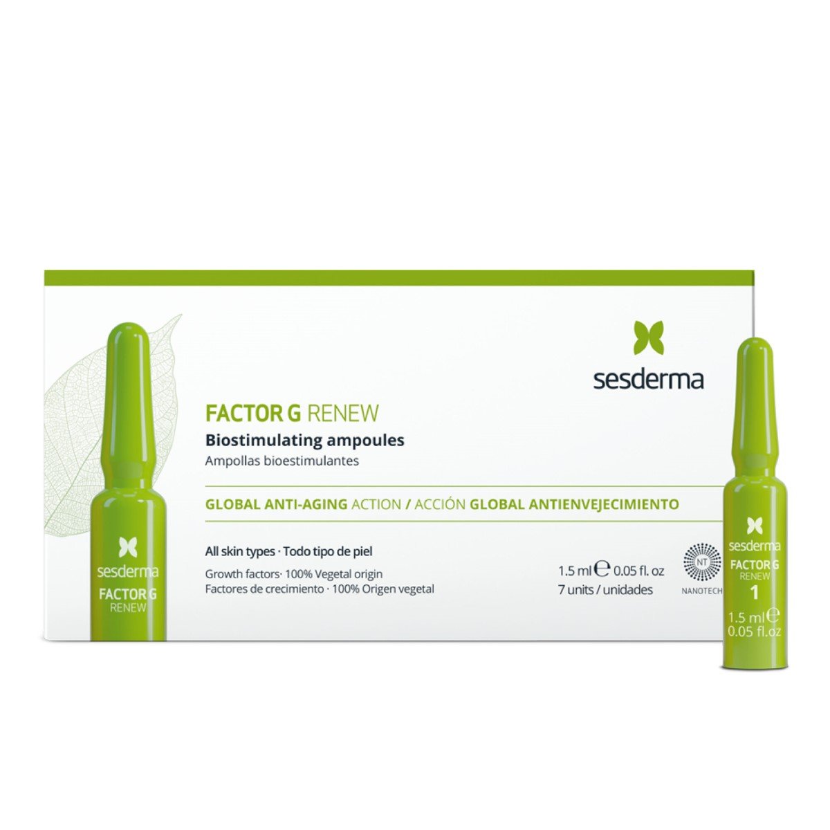 Factor G 10 ampx1.5 ml (sesderma) - Derma Balance - Farmacia ...